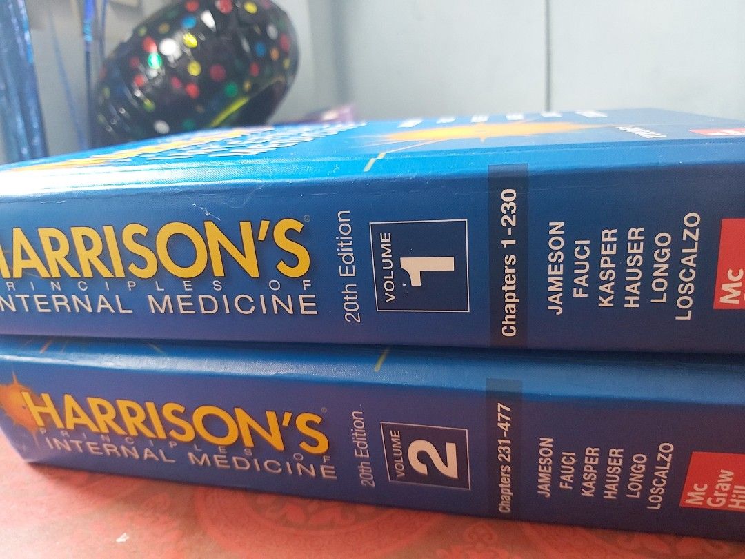 Original Harrison internal medicine 20th edition medical book, Hobbies ...