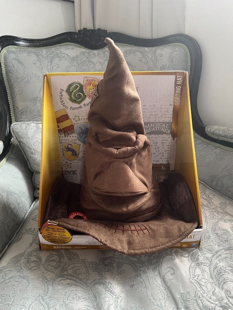 Harry Potter Wizarding World Sorting Hat, Hobbies & Toys, Toys & Games on Carousell
