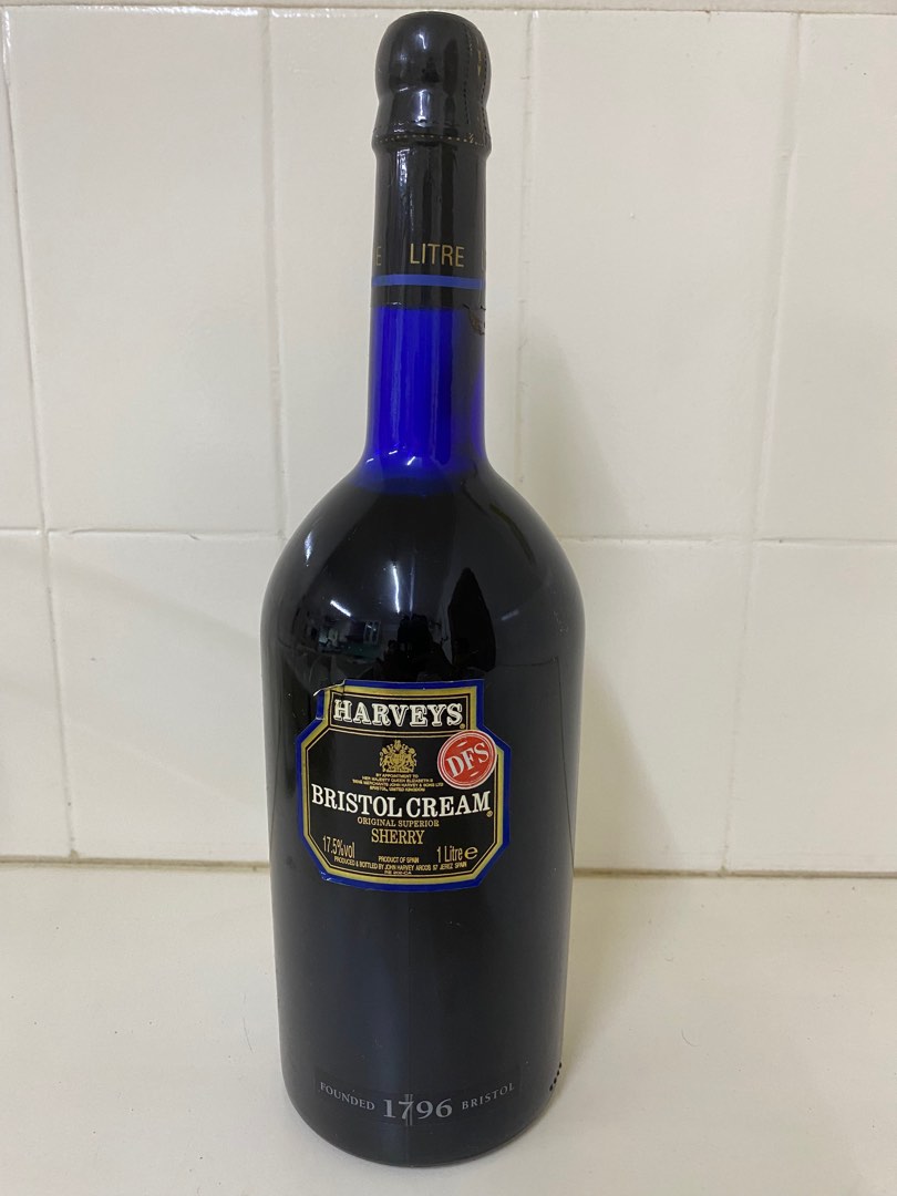 Harveys Bristol Cream Sherry, Food & Drinks, Alcoholic Beverages on ...