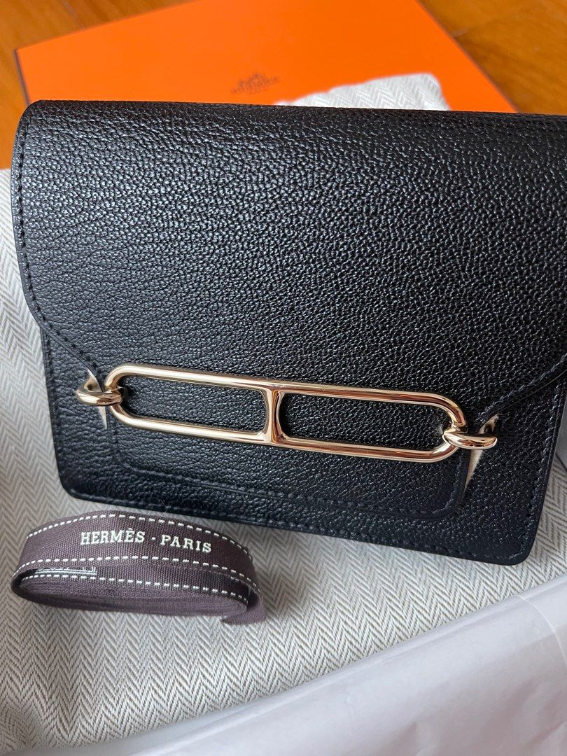 Hermes Roulis slim wallet, Luxury, Bags & Wallets on Carousell