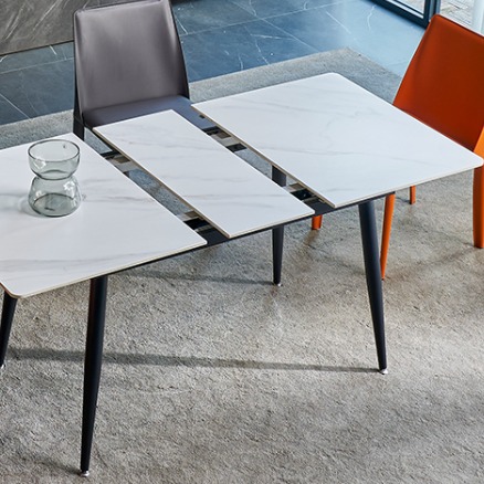 High class style Dining Table Extendable Table, Furniture & Home Living ...