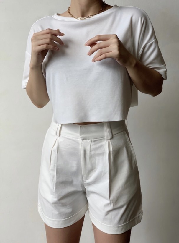 HIPGODDESS x Dawn Shorts in Coconut on Carousell