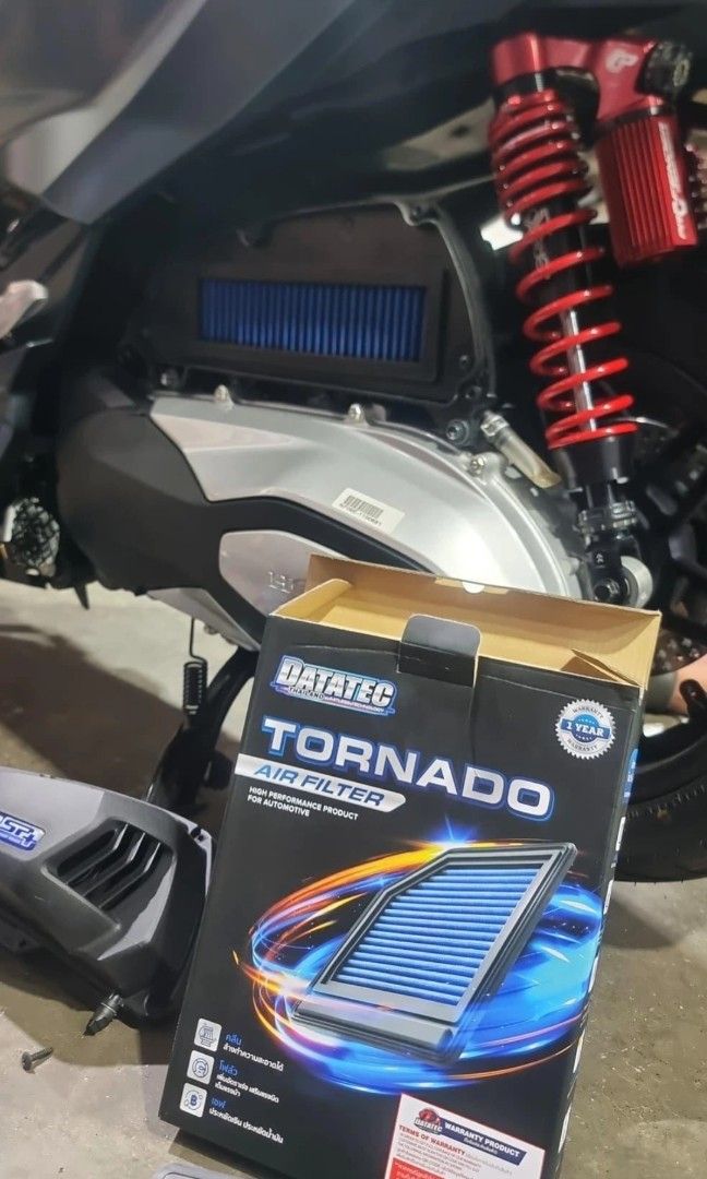 Honda Forza 350 Datatec Tornado High Performance Racing Air Filter ...
