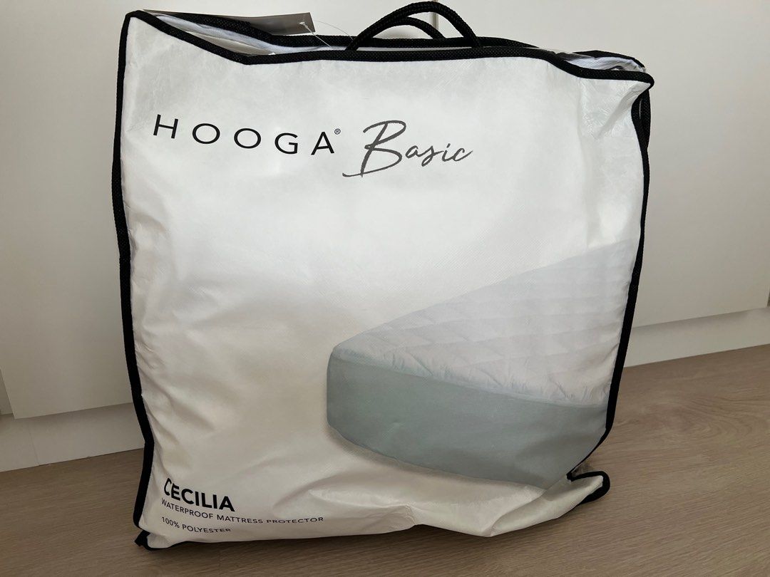 Hooga Basic Cecilia Waterproof Mattress Protector, Furniture & Home ...