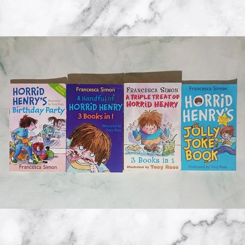 HORRID HENRY BOOKS, Hobbies & Toys, Books & Magazines, Children's Books ...