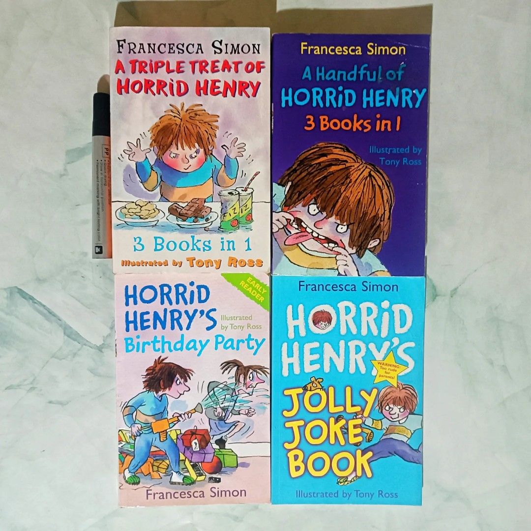 HORRID HENRY BOOKS, Hobbies & Toys, Books & Magazines, Children's Books ...