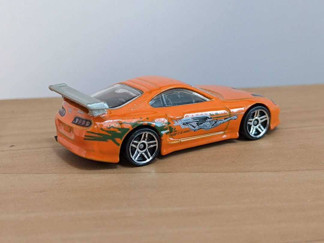 Hot Wheels Fast And Furious Toyota Supra Wave 1 Silver Spoiler, Hobbies ...