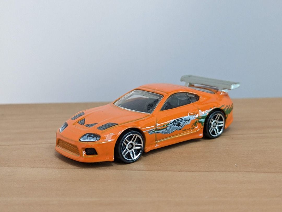 Hot Wheels Fast And Furious Toyota Supra Wave 1 Silver Spoiler, Hobbies ...