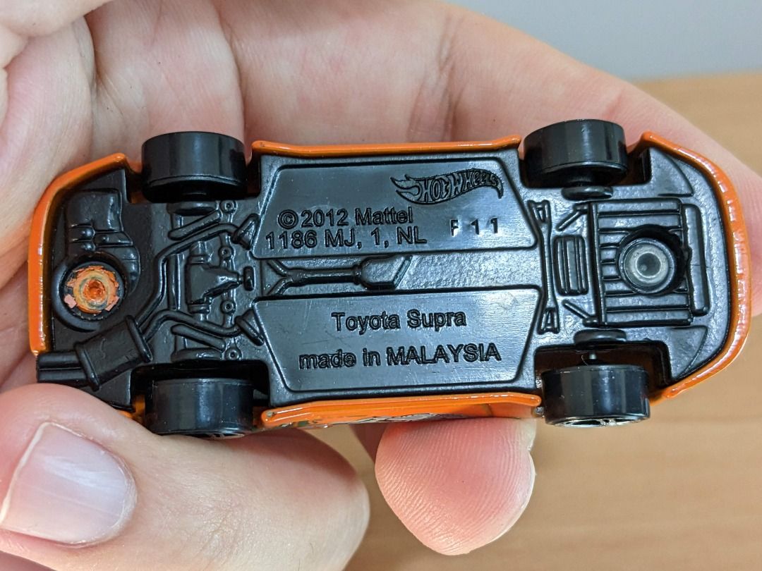 Hot Wheels Fast And Furious Toyota Supra Wave 1 Silver Spoiler, Hobbies ...