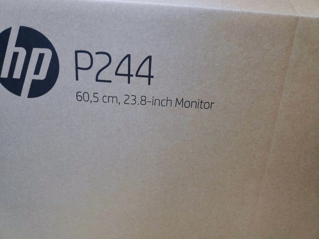 HP P244 23.8 inch FHD, Computers & Tech, Parts & Accessories, Monitor ...