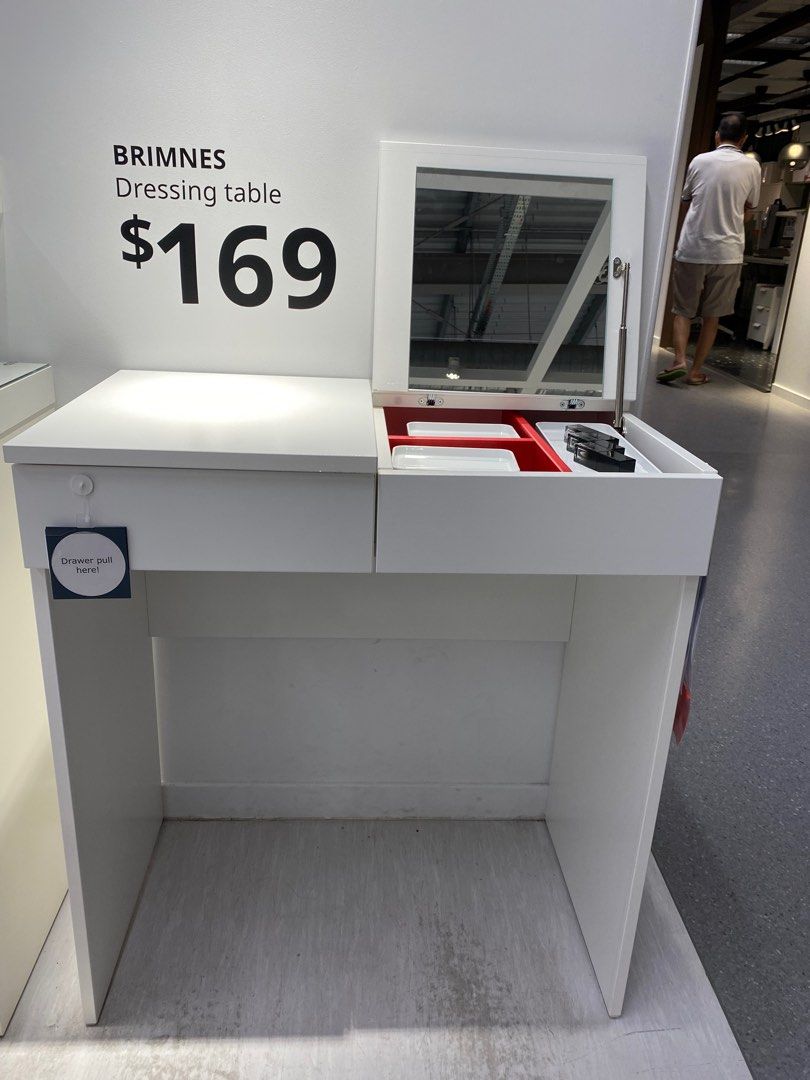 IKEA Brimnes dressing table, Furniture & Home Living, Furniture, Other ...