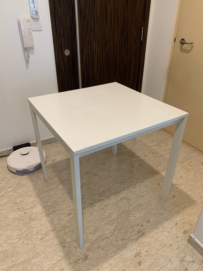 IKEA MELLTORP Table 75x75 cm, Furniture & Home Living, Furniture ...