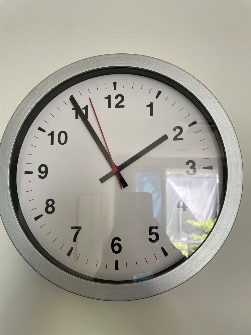 IKEA Wall Clock, Furniture & Home Living, Home Decor, Clocks on Carousell