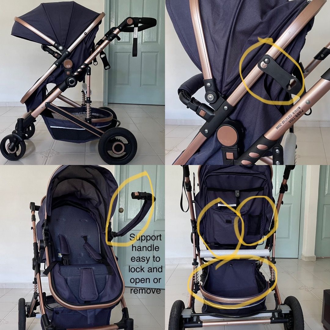 Infant pram sleeping and seated supports upto 15kg, Babies & Kids ...