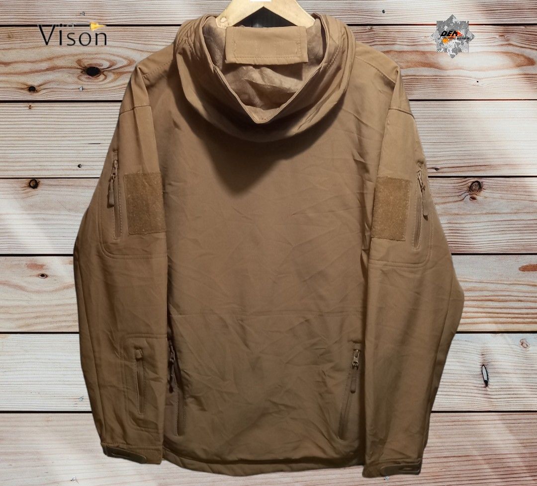 JACKET TAD TACTICAL ORIGINAL -WATERPROOF, Fesyen Pria, Pakaian , Atasan ...