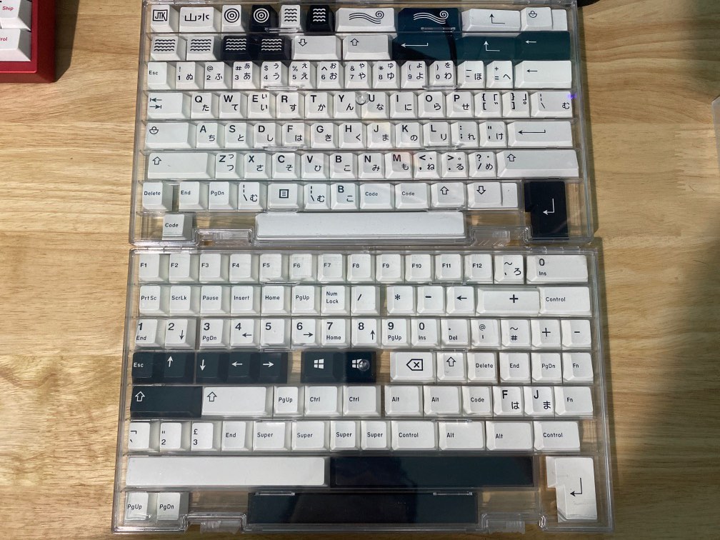 JTK Zen triple shot keycaps , Computers & Tech, Parts & Accessories ...