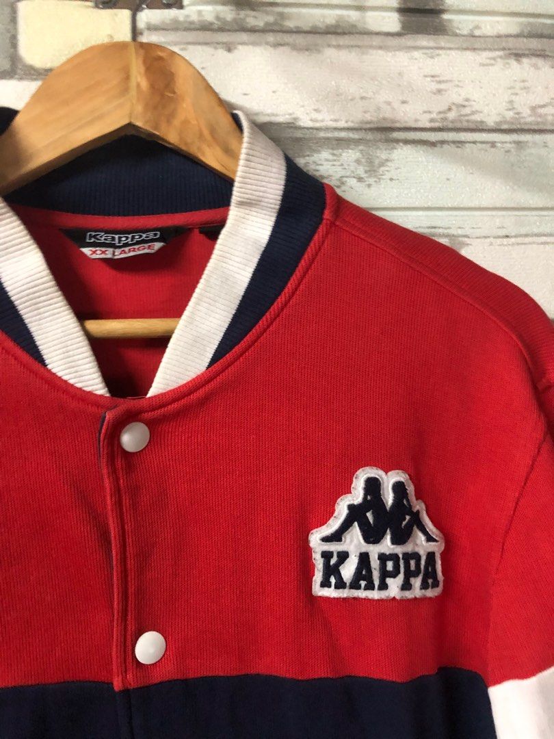Kappa Varsity Jacket, Men's Fashion, Tops & Sets, Hoodies on Carousell
