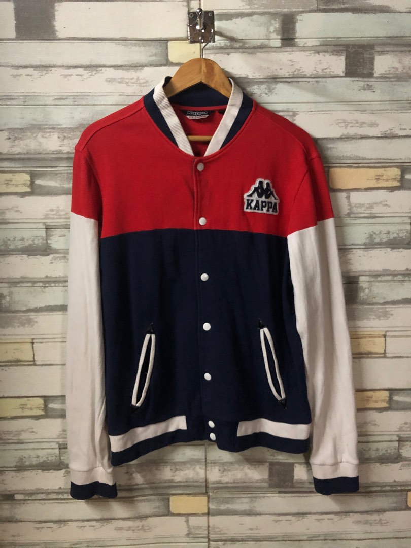 Kappa Varsity Jacket, Men's Fashion, Tops & Sets, Hoodies on Carousell