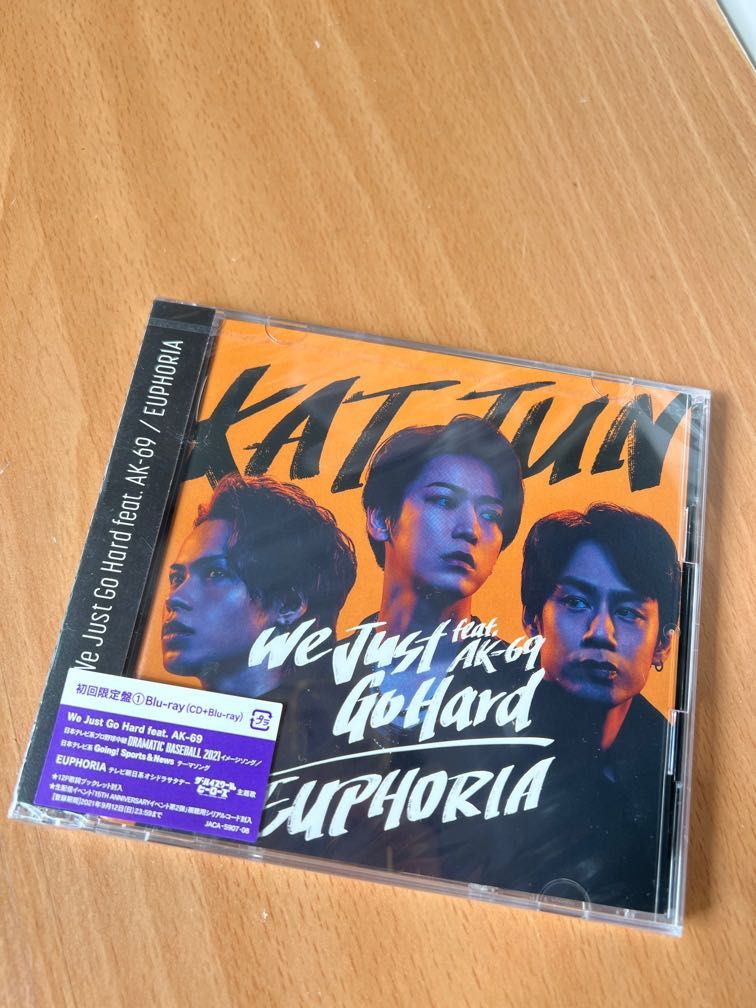 Kat Tun We Just Go Hard Feat Ak 69 初回限定盤1 Cd Blue Ray 興趣及遊戲 收藏品及
