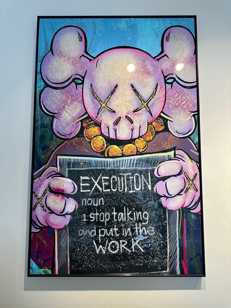 KAWS FRAME COLLECTION, Furniture & Home Living, Home Decor, Frames ...