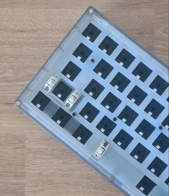 KBD67 LITE R1 Transaprent Kit, Computers & Tech, Parts & Accessories ...