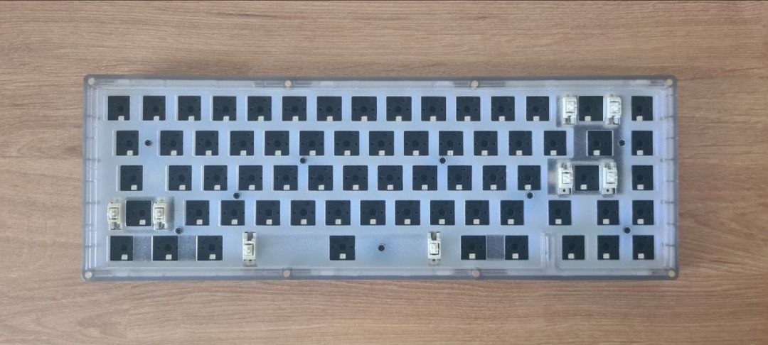 KBD67 LITE R1 Transaprent Kit, Computers & Tech, Parts & Accessories ...