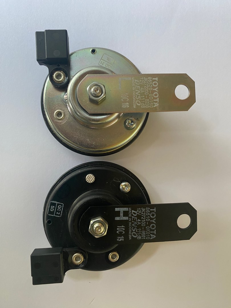Klakson Toyota Denso Original Part No.86520-0K010, Aksesoris Mobil di ...