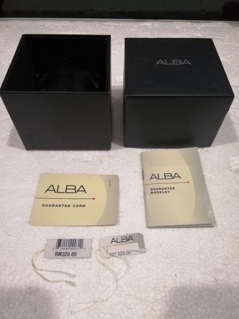 Kotak jam ALBA, Men's Fashion, Watches & Accessories, Watches on Carousell
