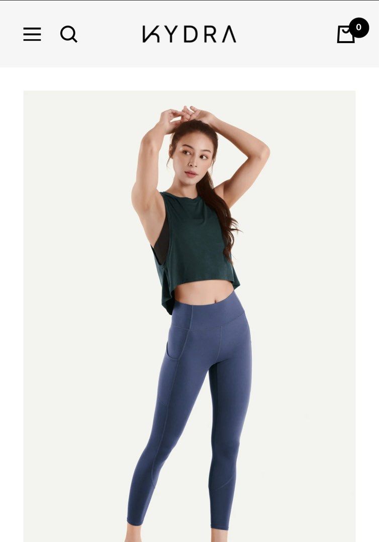 Kydra Swift Crop Top, Women's Fashion, Activewear on Carousell