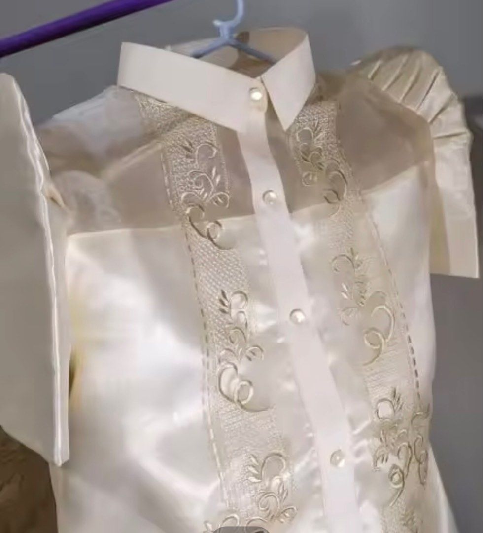 Lady Filipiniana Barong, Women's Fashion, Tops, Others Tops on Carousell