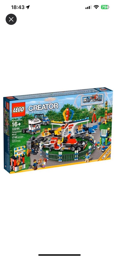 LEGO 10244 Fairground mixer, Hobbies & Toys, Toys & Games on Carousell