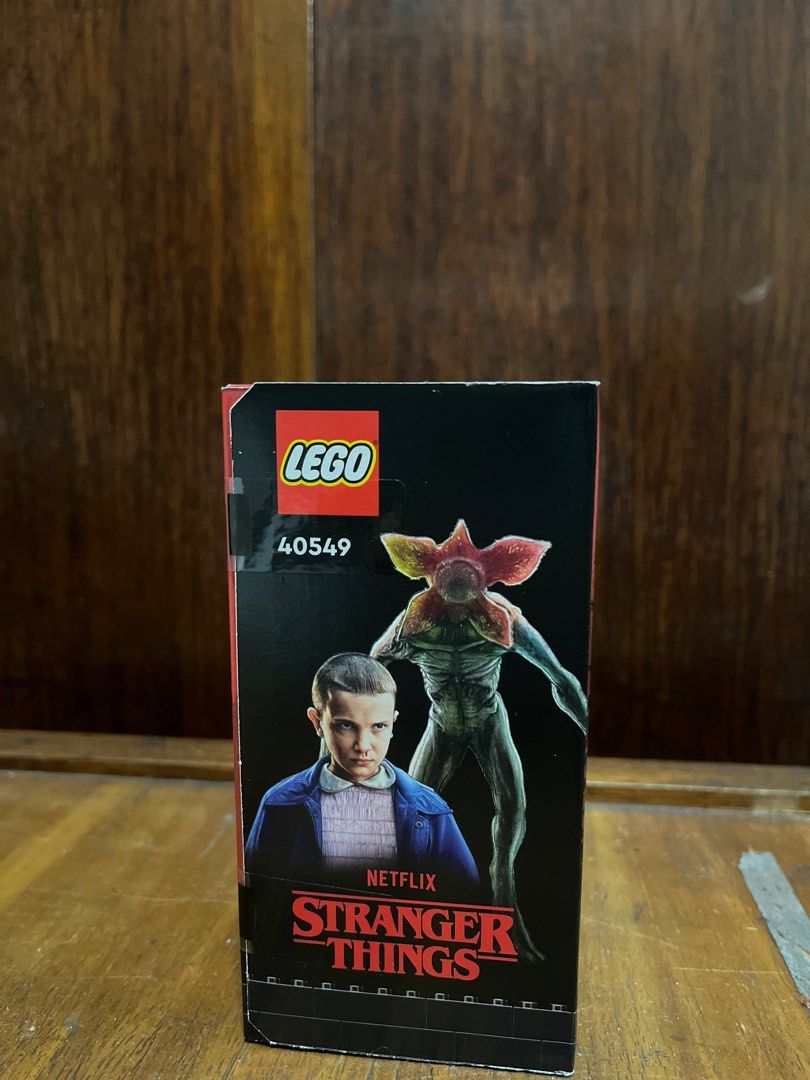 Lego Brickheadz Stranger Things Eleven and Demogorgon (Box slightly ...