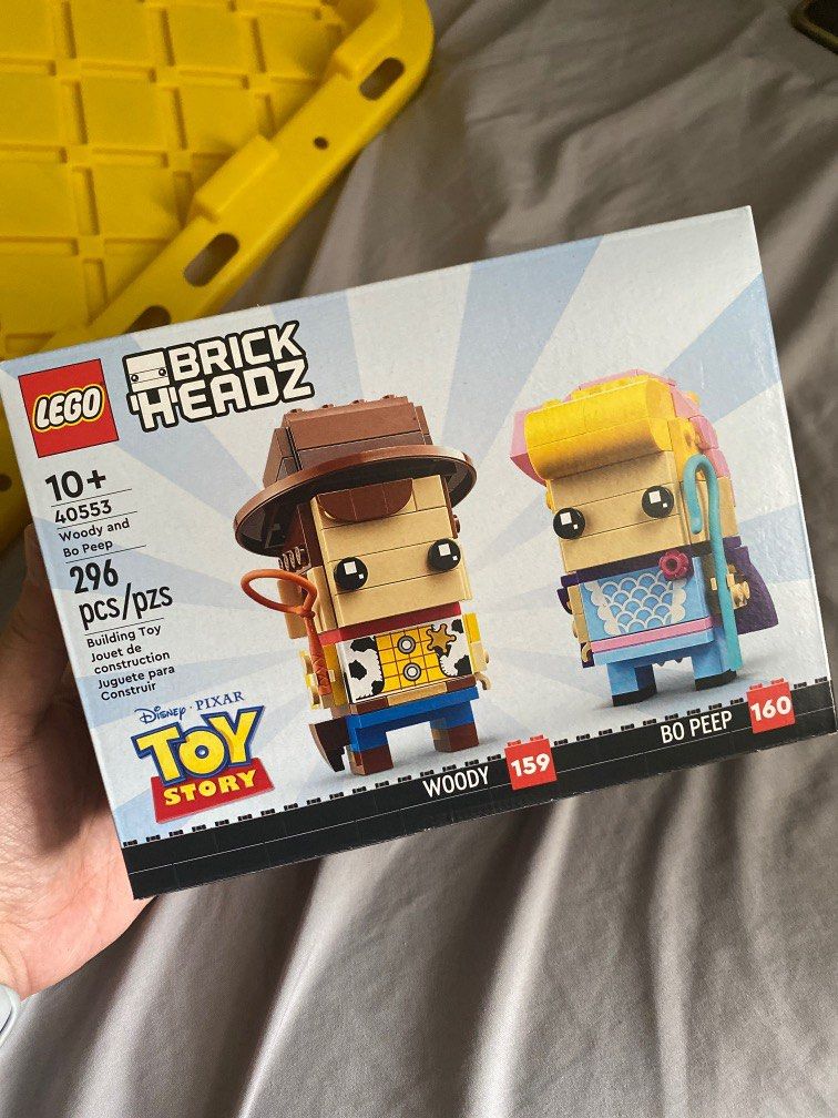 Lego brickheadz woody and bo beep 40553, Hobbies & Toys, Toys & Games ...