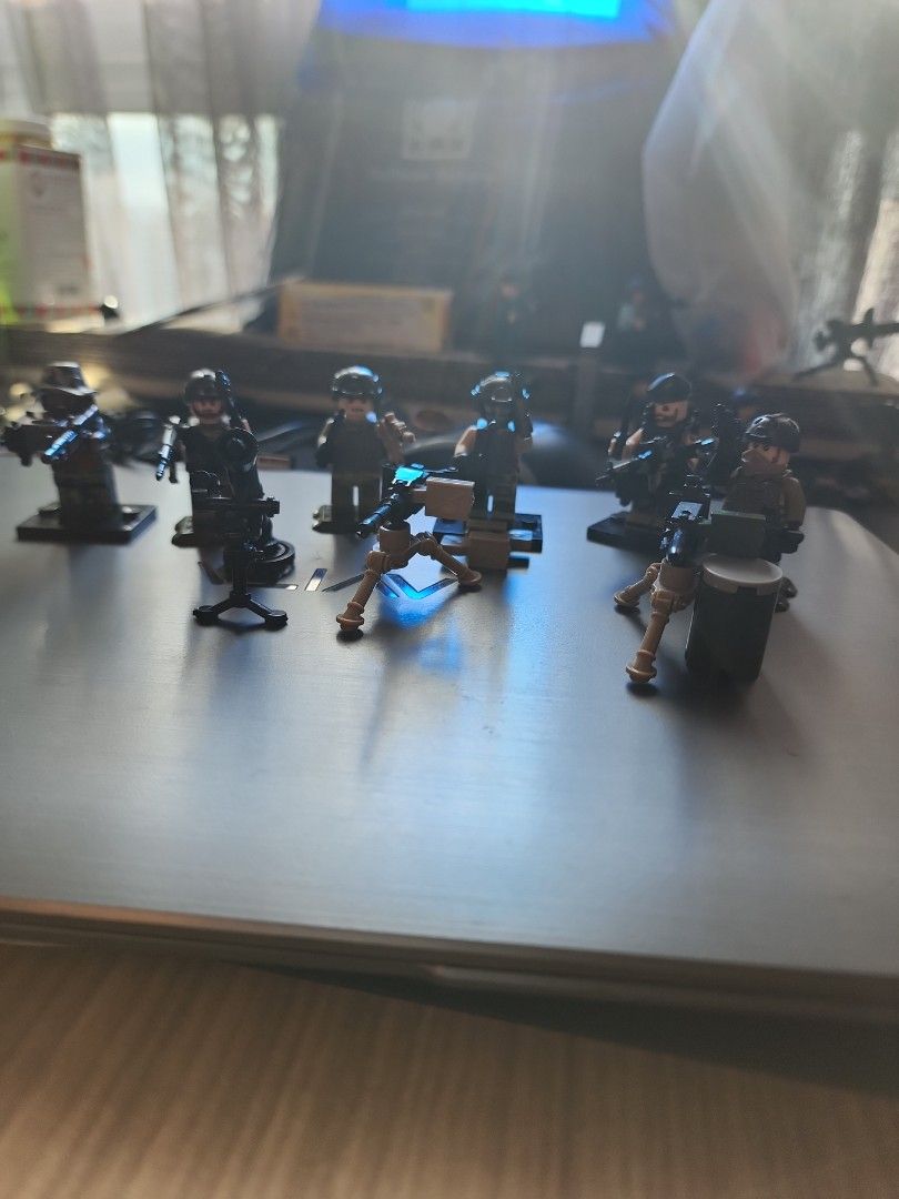Lego compatible heavy armed special forces mercenary team, Hobbies ...