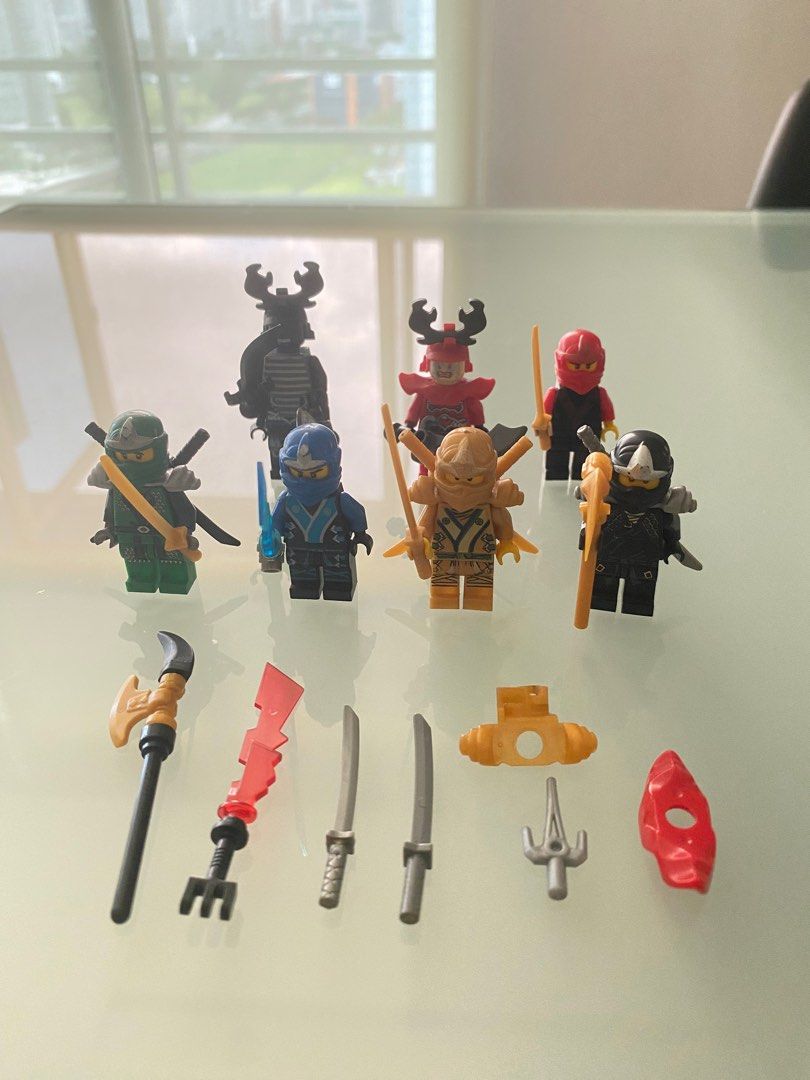 Lego Ninja Figurines, Hobbies & Toys, Toys & Games on Carousell
