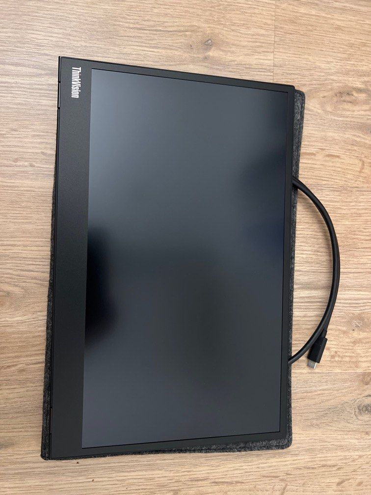 2 portable screens Lenovo thinkvision M14 and M14T, Computers & Tech ...