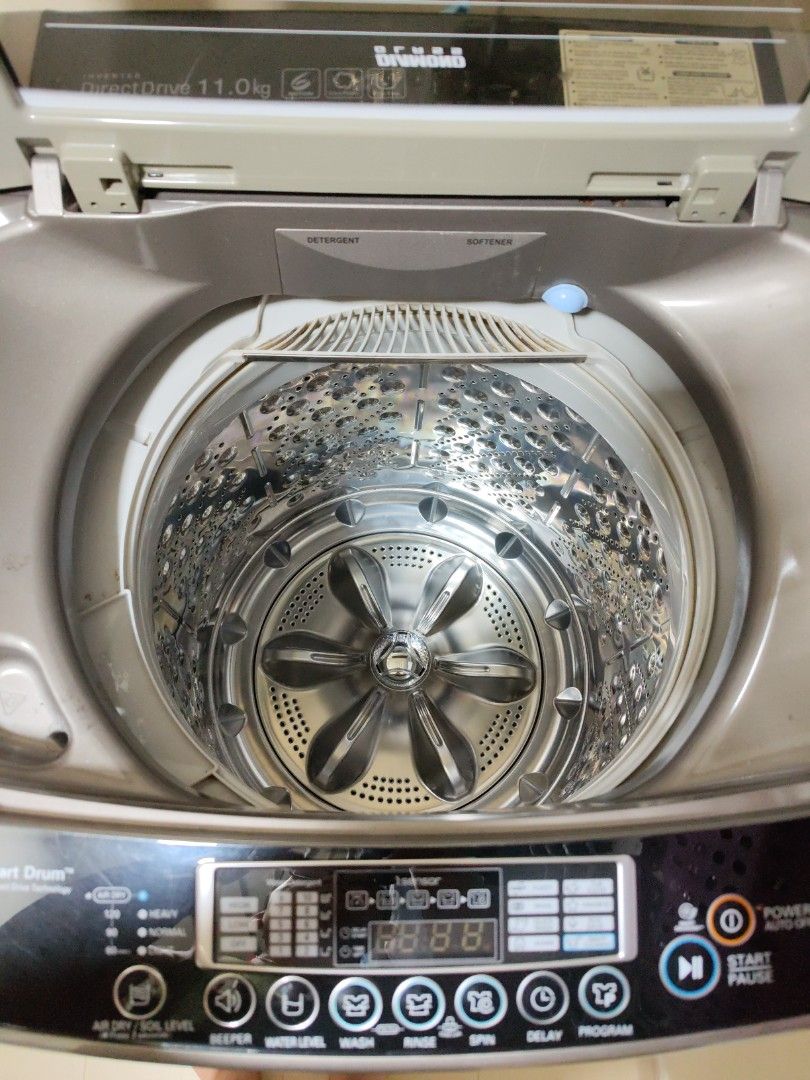 LG 6 Motion Direct Drive Top Loader, TV & Home Appliances, Washing ...