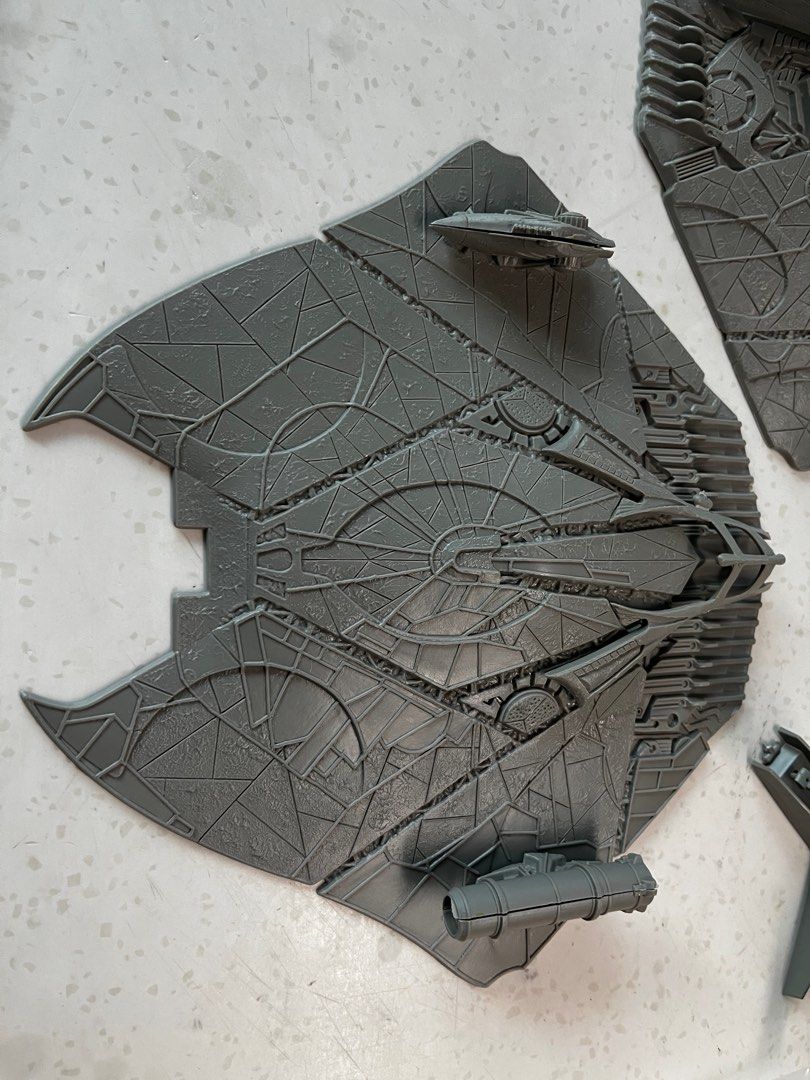 Lindberg 「天煞．地球反擊戰」外星人飛船模型 / ID4 Independence Day Alien ship model kit ...