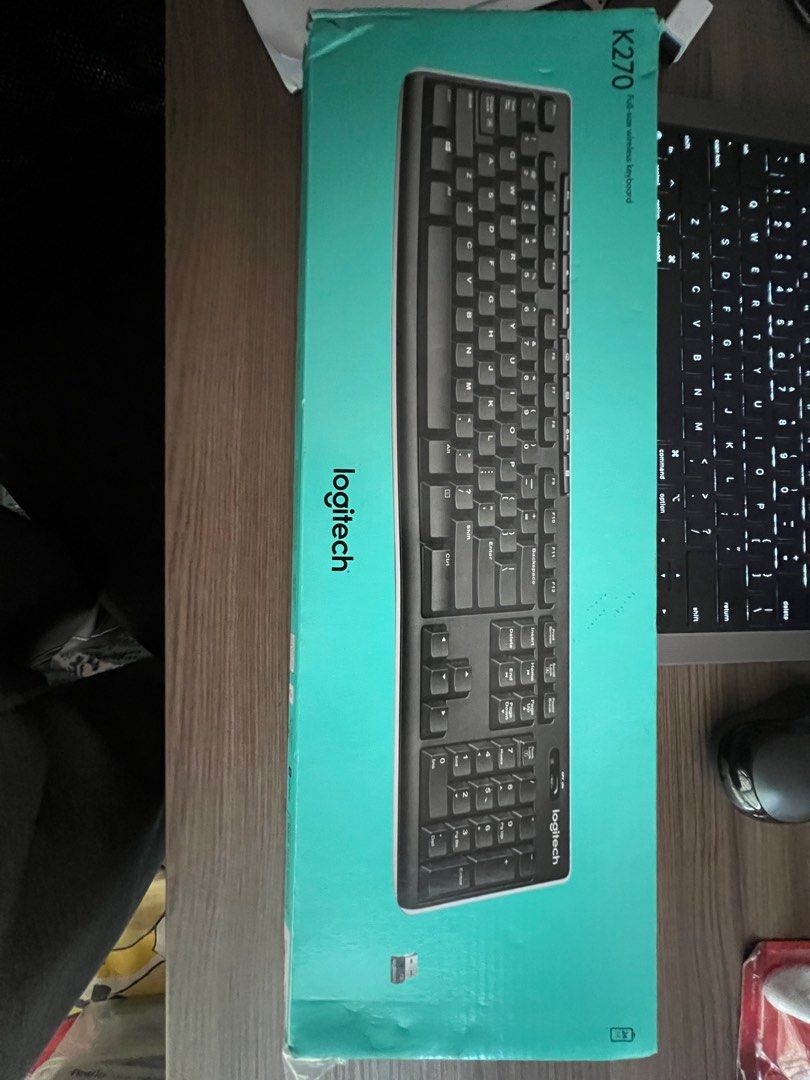 Logitech Full-size wireless keyboard, Computers & Tech, Parts & Accessories, Computer Keyboard ...