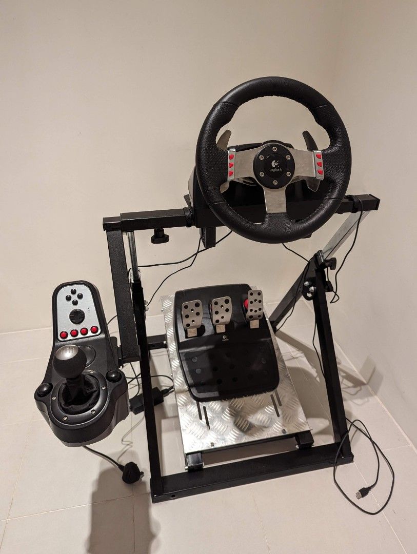 Logitech G27 Racing Wheel, Video Gaming, Gaming Accessories ...