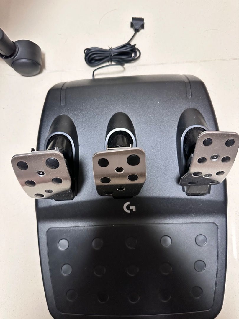 Logitech gaming wheel G923 + Pedal + Shifter (No Box) , Video Gaming ...