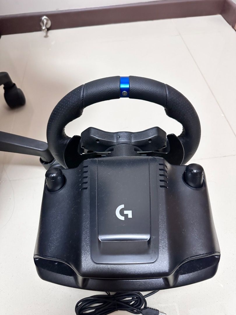 Logitech gaming wheel G923 + Pedal + Shifter (No Box) , Video Gaming ...