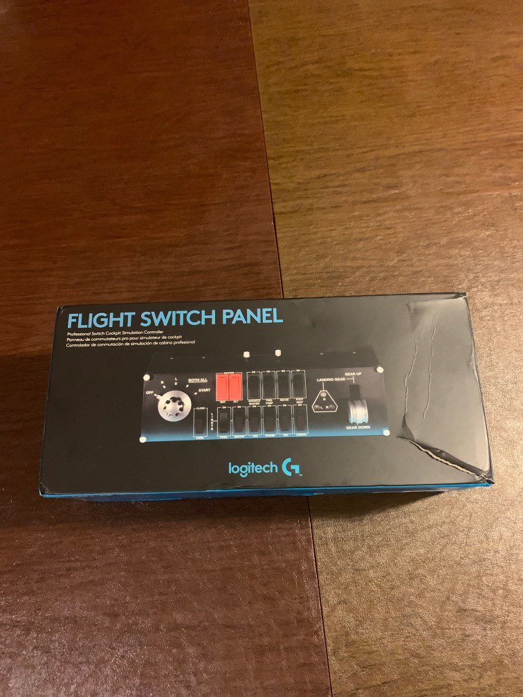 Logitech G Pro Flight Switch Panel, TV & Home Appliances, Electrical ...