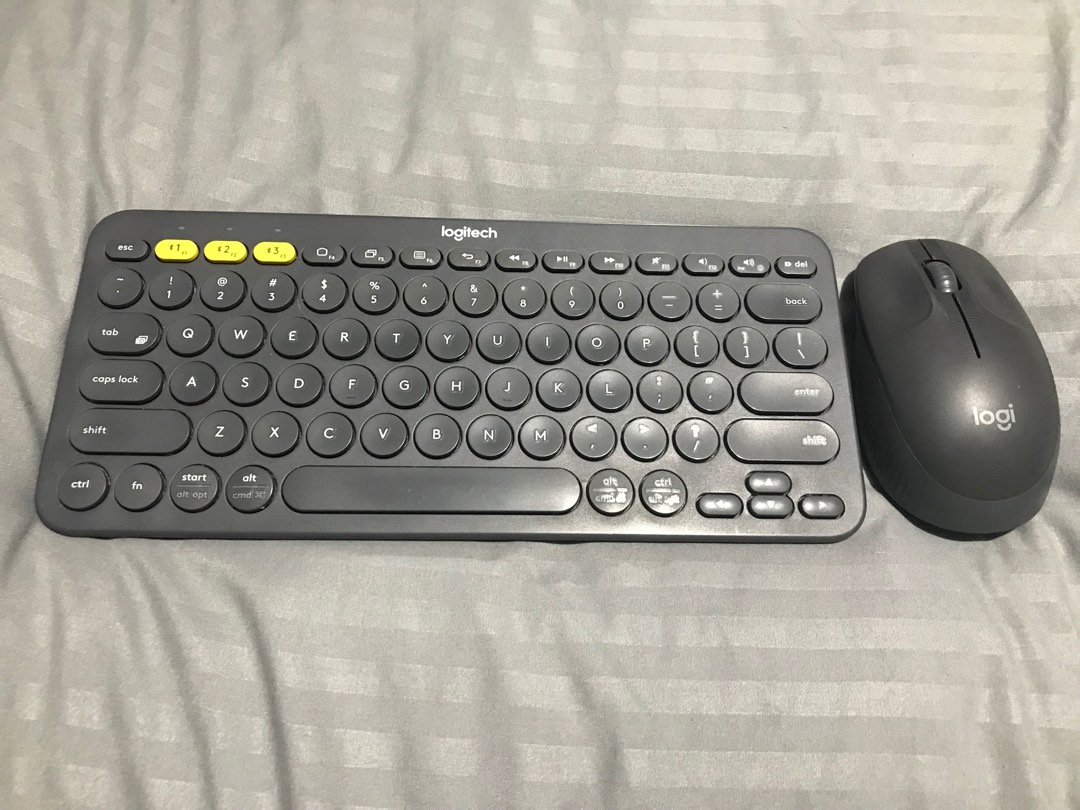 Logitech Keyboard And Mouse Computers And Tech Parts And Accessories Computer Keyboard On Carousell