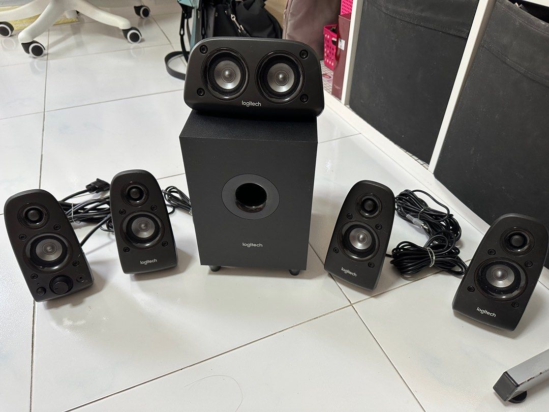 Logitech Surround Sound 5.1 Z506 (Opened once), Audio, Soundbars, Speakers & Amplifiers on Carousell
