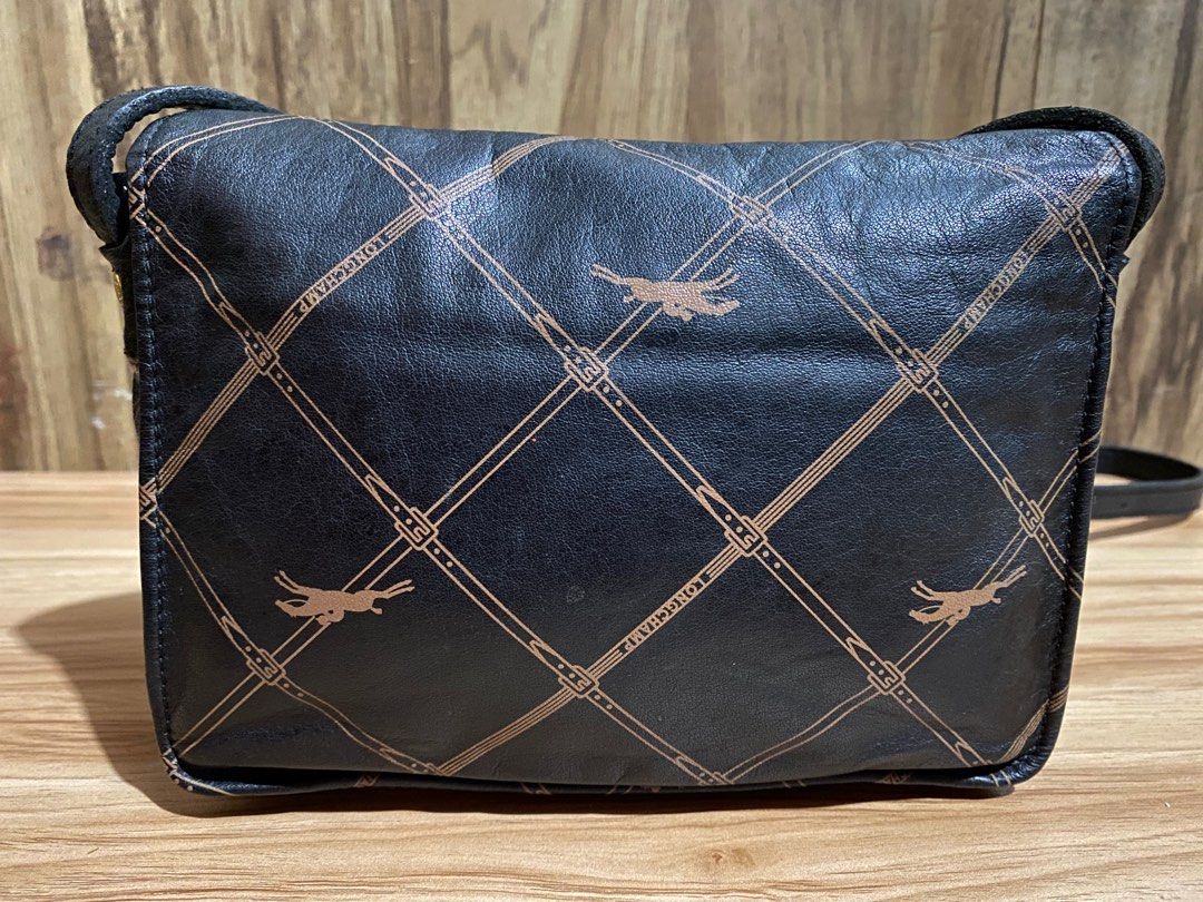 Longchamp Vintage Monogram Leather, Women's Fashion, Bags & Wallets ...