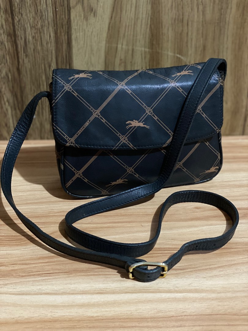 Longchamp Vintage Monogram Leather, Women's Fashion, Bags & Wallets ...