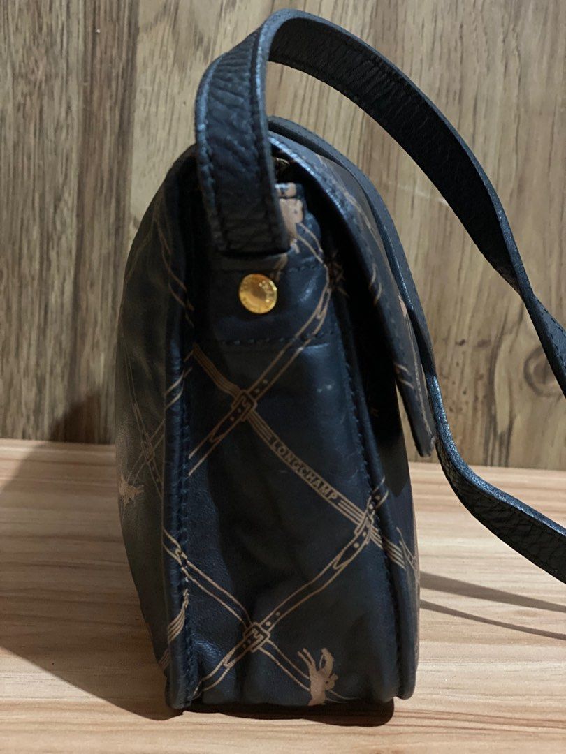 Longchamp Vintage Monogram Leather, Women's Fashion, Bags & Wallets ...