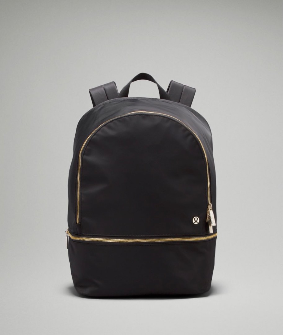 Lululemon City Adventurer Backpack 20L (Black/Gold), Women's Fashion ...