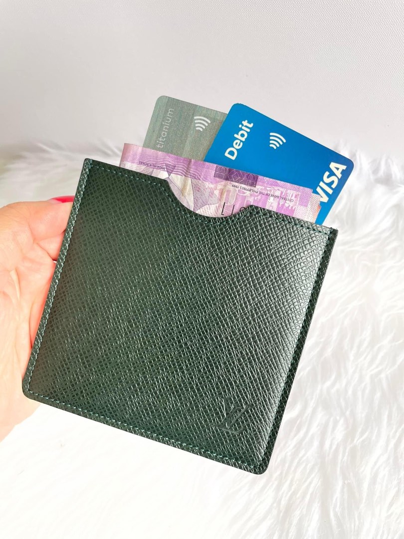 LV Floppy disk card/pocket organizer, Luxury, Bags & Wallets on Carousell
